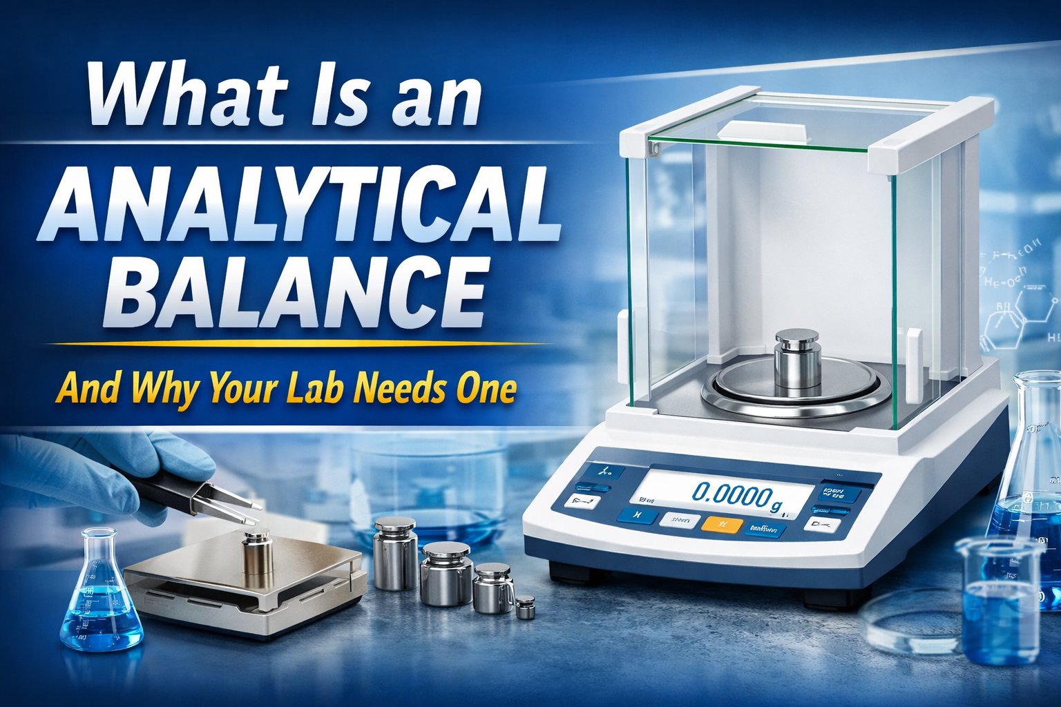What Is an Analytical Balance — And Why Your Lab Needs One